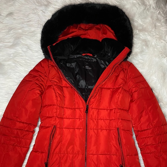 Calvin Klein | Jackets & Coats | Calvin Klein Winter Coat With ...